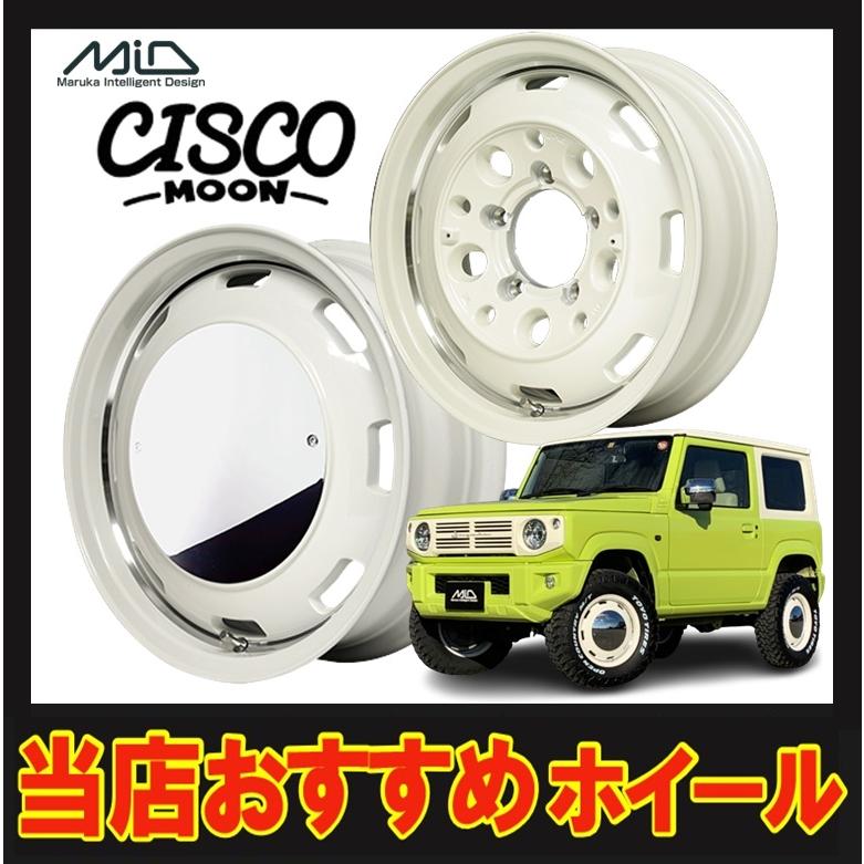 MID Garcia CISCO MOON ホイール 14インチ 4H100 4.5J+45 1本 4穴 ガルシアシスコ ムーン マルカ : シンシアモール Yahoo!店 - 通販 ...