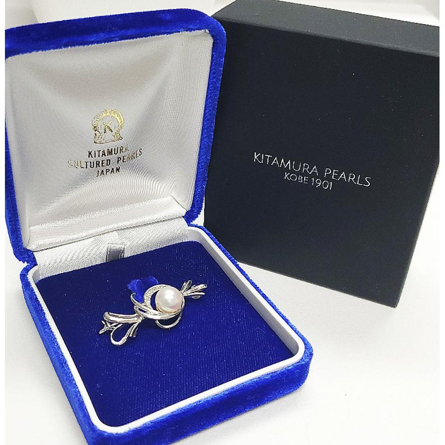 ダイヤ付あこや真珠大粒ブローチ B-124 : 真珠のキタムラ - 通販 - Yahoo!ショッピング