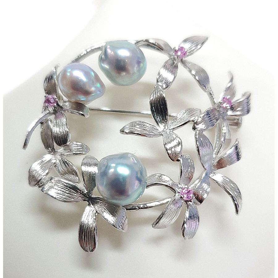 海蛍ヒトツバタゴブローチ B-262 : 真珠のキタムラ - 通販 - Yahoo!ショッピング