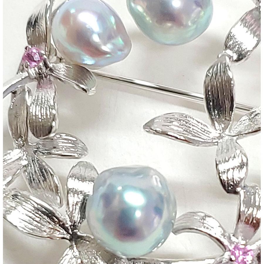 海蛍ヒトツバタゴブローチ B-262 : 真珠のキタムラ - 通販 - Yahoo!ショッピング