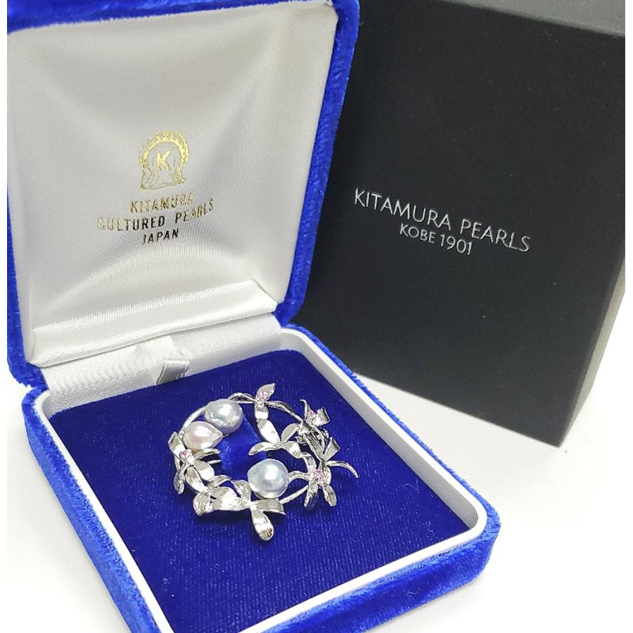 海蛍ヒトツバタゴブローチ B-262 : 真珠のキタムラ - 通販 - Yahoo!ショッピング