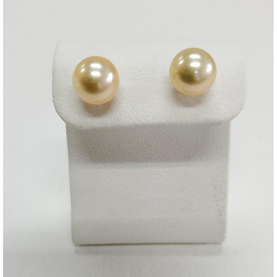 あこやゴールドK18シンプルピアス E-1142 : 真珠のキタムラ - 通販 - Yahoo!ショッピング