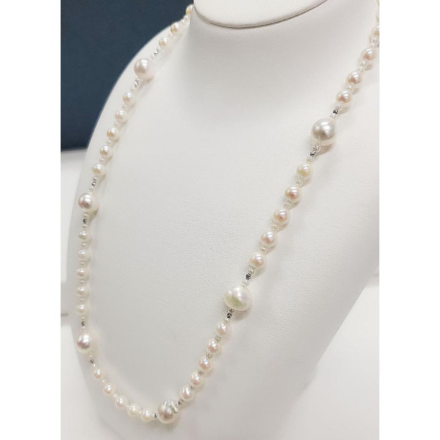 あこやデザインネックレス P-491 : 真珠のキタムラ - 通販 - Yahoo!ショッピング