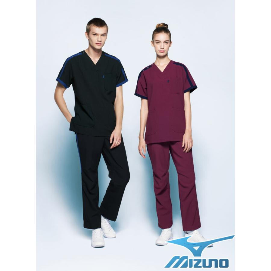 ミズノ スクラブパンツ MZ-0091 男女兼用 レディース メンズ ズボン ストレッチ 病院 看護師 医者 介護士 クリニック 医療用白衣 ナース MIZUNO : ナースシューズ専門店 ...