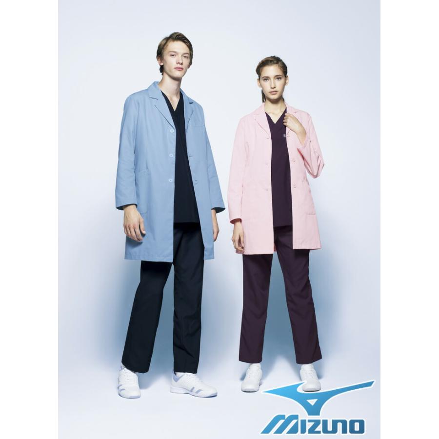 ミズノ ドクターコート MZ-0175 レディース 女性用 医療用白衣 カラー 病院 医者 医師 クリニック 制電 透け防止 抗菌防臭 MIZUNO : ナースシューズ専門店 シスターモード ...