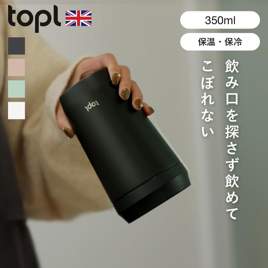 タンブラー TOPL トゥゴータンブラー 350ml （ トップル ステンレスタンブラー 蓋付き 保温 保冷 真空断熱 360度 透明蓋 ） : シゼム ヤフー店 - 通販 - Yahoo ...