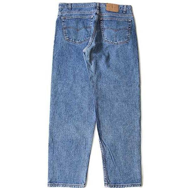 Levi's ★90s USA製 Levi'sリーバイス 550 デニムパンツ w38 L30★205 オールド ビンテージ ジーンズ テーパード ワイド バギー ストーンウォッシュ ...