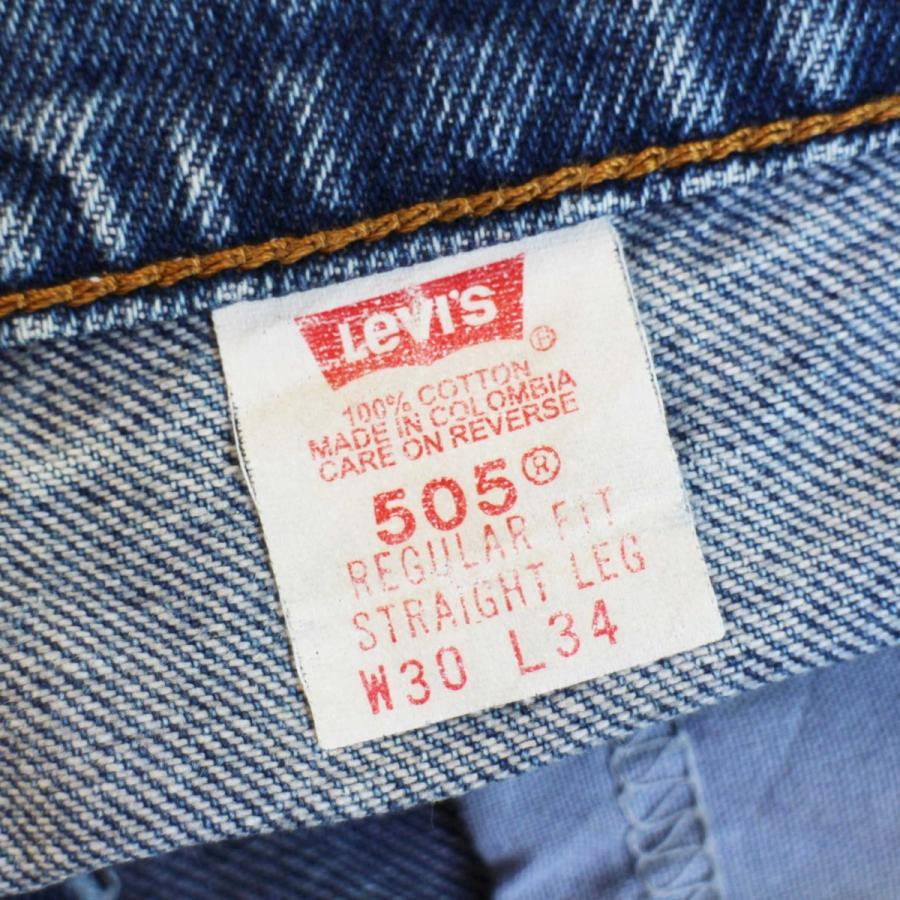 Levi's 90s Levi'sリーバイス 505 デニムパンツ w30 L34★SDP182 オールド ジーンズ ストレート ヒゲ : Used Clothing Sixpacjoe ...