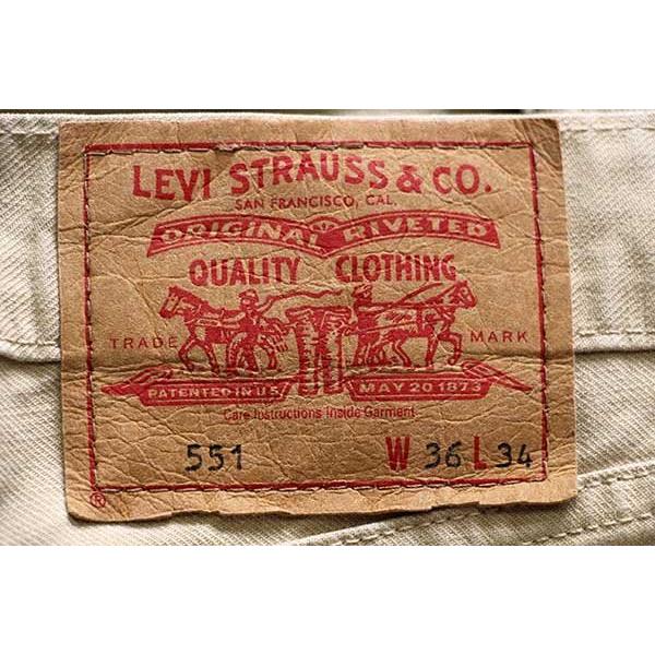 Levi's 00s Levi'sリーバイス 551 カツラギパンツ ライトカーキ Levi's 00s Levi'sリーバイス 551 カツラギパンツ ライトカーキ