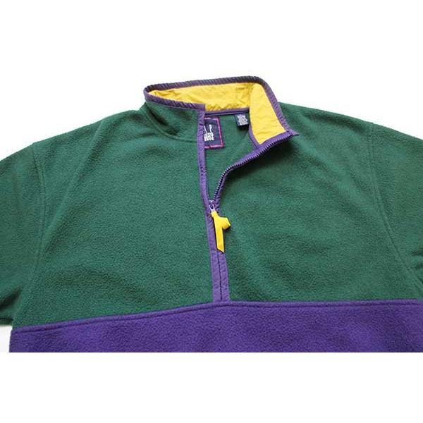 GAP 90s GAPギャップ ARCTIC LIGHT FLEECE バイカラー ハーフ GAP 90s GAPギャップ ARCTIC LIGHT FLEECE バイカラー ハーフ