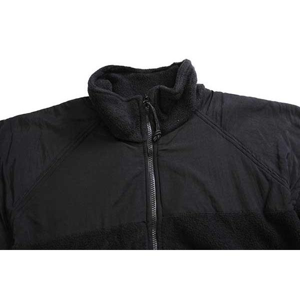 00s 米軍 U.S.ARMY ECWCS GEN2 LEVEL3 POLARTEC フリースジャケット 黒 M★C オールド ミリタリー ブラック オーバーサイズ : Used ...