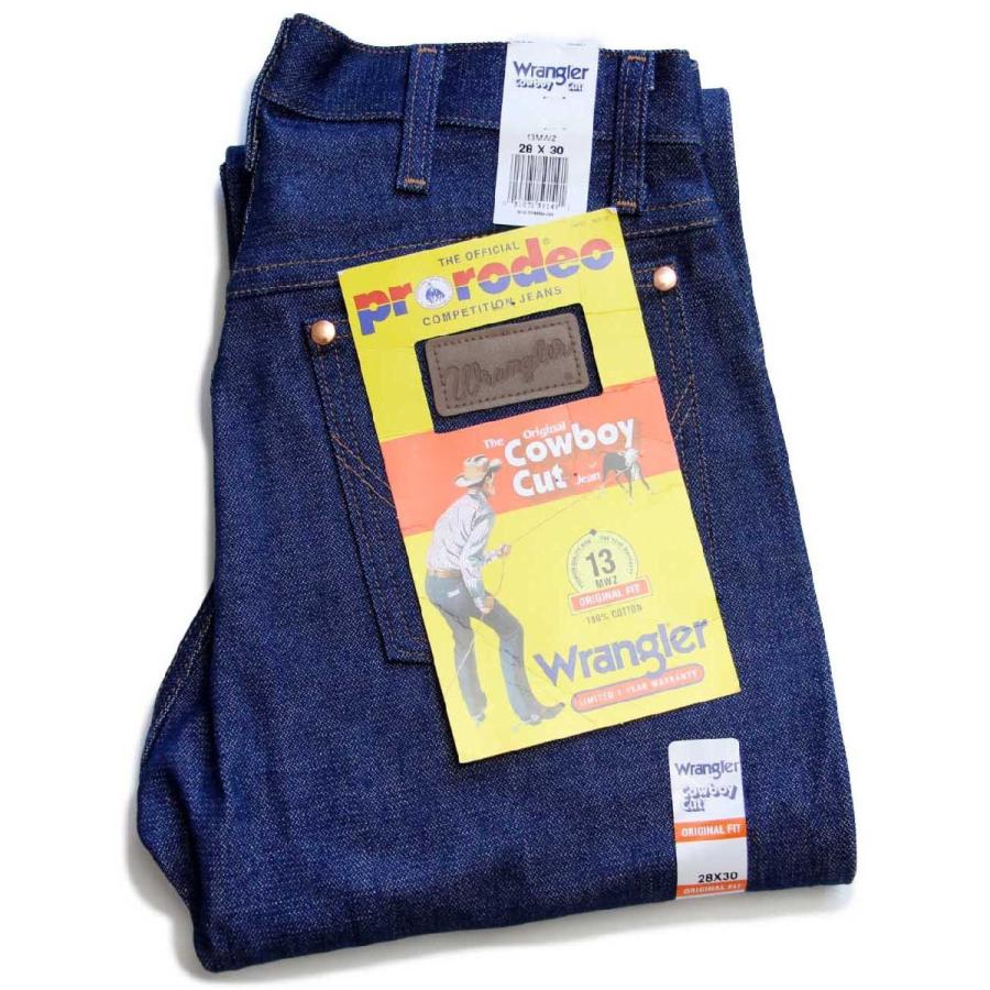 デッドストック★00s メキシコ製 Wranglerラングラー 13MWZ デニムパンツ w28 L30★オールド ジーンズ ストレート カントリー ウエスタン : Used Clothing ...