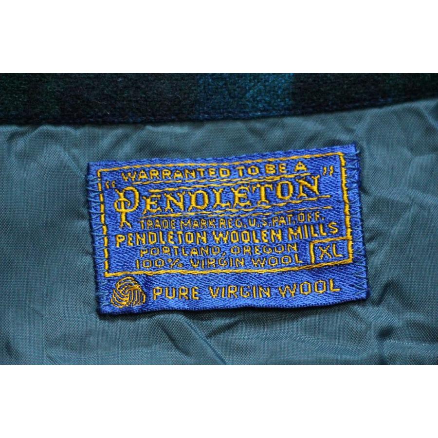 PENDLETON 60s PENDLETONペンドルトン オンブレチェック ウール オープンカラーシャツ カスタム★ビンテージ ボード シャドー ボックス 開襟 : Used ...