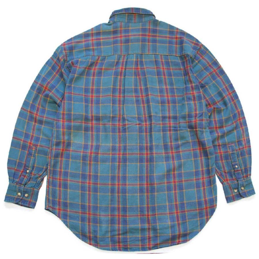 90s GAPギャップ タータンチェック ボタンダウン コットン フランネルシャツ M★オールド ビンテージ オーバーサイズ :240219-6:Used Clothing Sixpacjoe ...