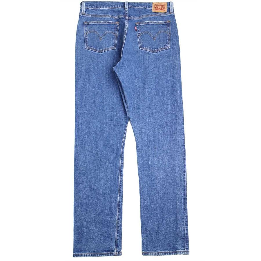Levi'sリーバイス 501 USED加工 ストレッチ デニムパンツ w33 L32★SDP2884 ジーンズ ストレート スリム ヒゲ ストーンウォッシュ : 240610-12 ...