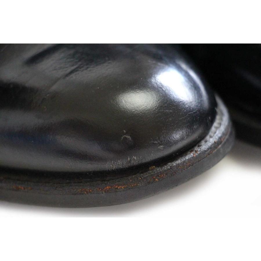 90s 米軍 サービスシューズ レザーシューズ 黒 11.5R★ビンテージ ミリタリー NAVY ネイビーラスト プレーントゥ ブラック ビッグサイズ : Used Clothing ...