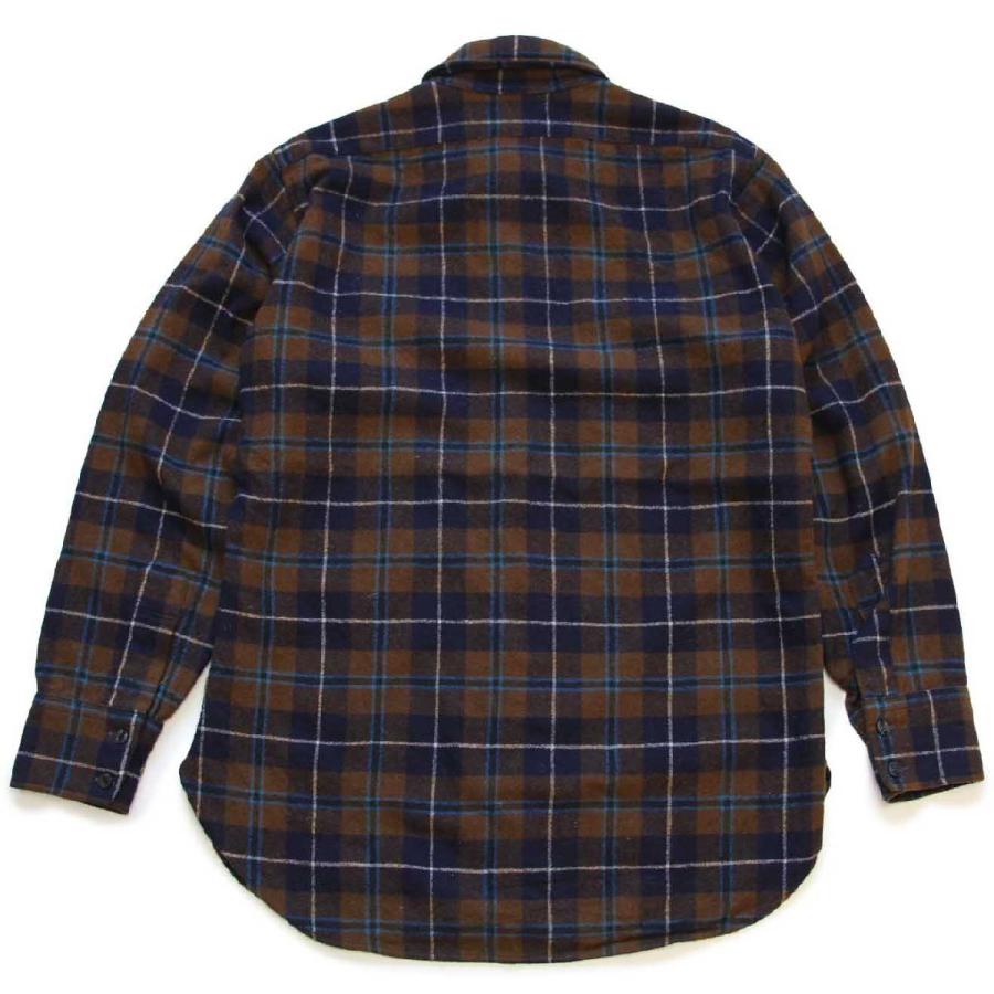 PENDLETON 70s USA製 PENDLETONペンドルトン チェック ウールシャツ M★ビンテージ タータン ブロック トラッド アメトラ : Used Clothing ...