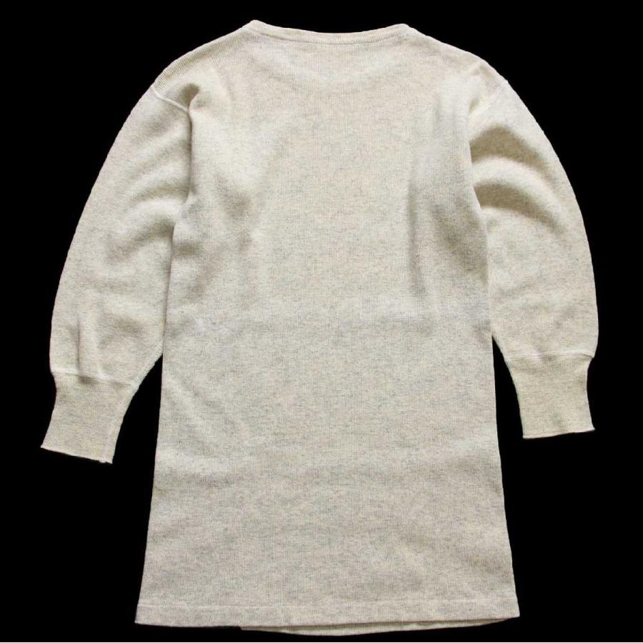 50s UNKNOWN ウール×コットン アンダーシャツ オートミール★ビンテージ インナー サーマル カットソー 杢 霜降り ミリタリー : Used Clothing Sixpacjoe ...