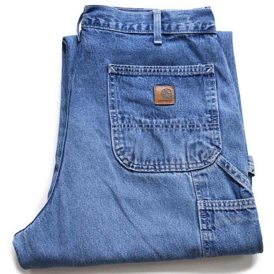 Carhartt 00s メキシコ製 carharttカーハート デニム ペインターパンツ w36 L34★オールド ワーク カーペンター ロガー ダンガリー : Used Clothing ...