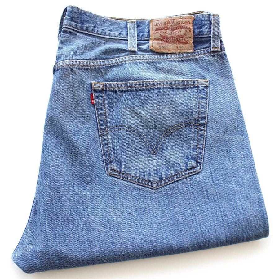 Levi's 00s Levi'sリーバイス 501 デニムパンツ w44 L29★SDP3846 特大 オールド ジーンズ ストレート ヒゲ オーバーサイズ ビッグサイズ : Used ...