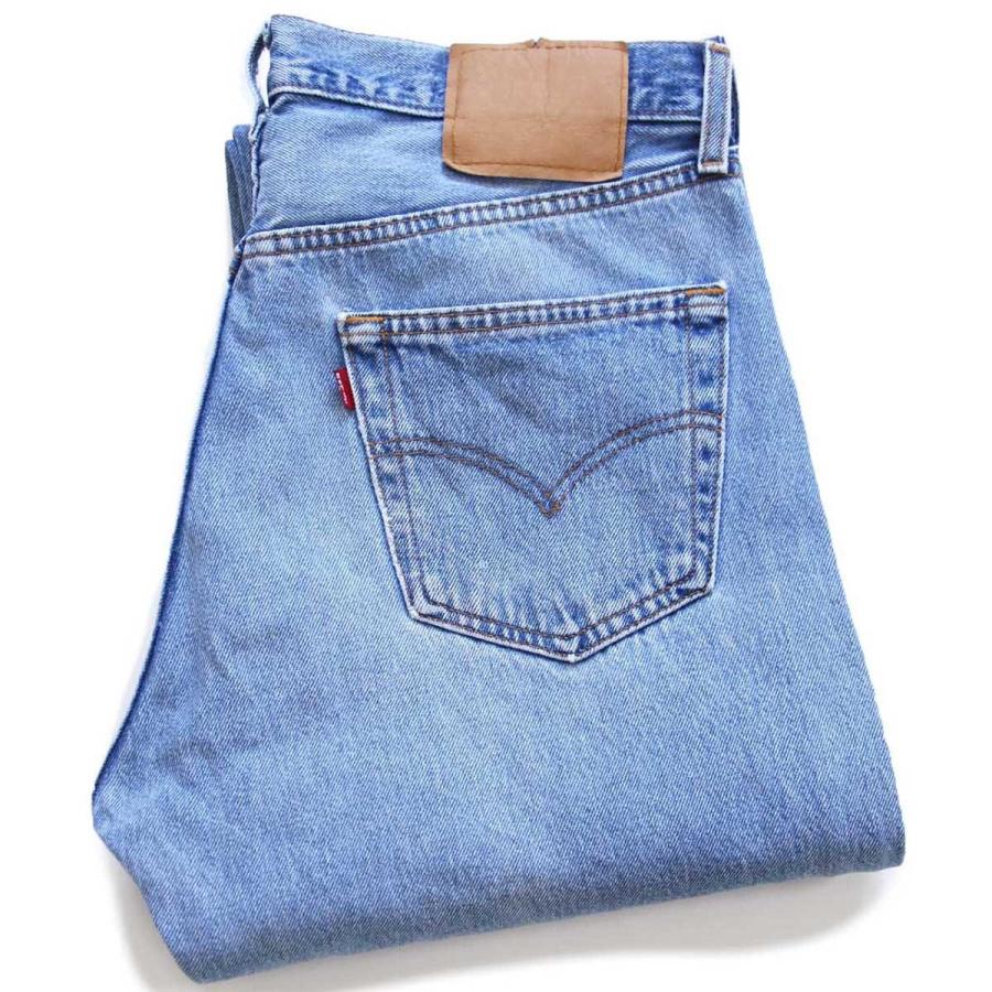 Levi's 90s USA製 Levi'sリーバイス 501 デニムパンツ w34 L36★162 オールド ビンテージ ジーンズ ストレート ダメージ ヒゲ : Used Clothing ...