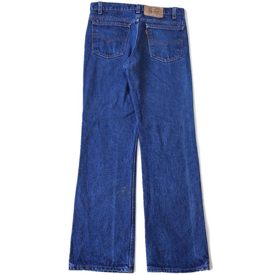 Levi's 90s USA製 Levi'sリーバイス 517 ペンキ飛び デニムパンツ w31 L30★ブーツカット フレア オールド ビンテージ ジーンズ 濃紺 : Used ...