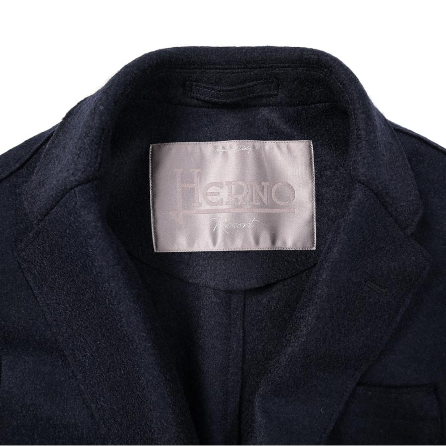 HERNO ヘルノ / Resort ボイルドウールジャケット ブレザー REGULAR FIT ヴァージンウール 100% ネイビー カーキ メンズ : ペッピーノ - 通販 - Yahoo ...