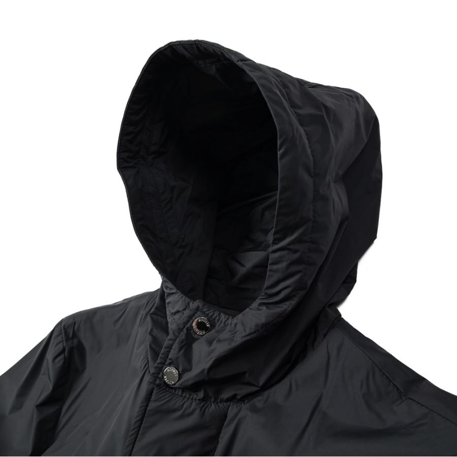 ムーレー MOORER COMTE-MS 中綿ライトコート フード付き ブルゾン ライトアウター ナイロン ダークネイビー イタリア製 : 395968 : Peppino by ...