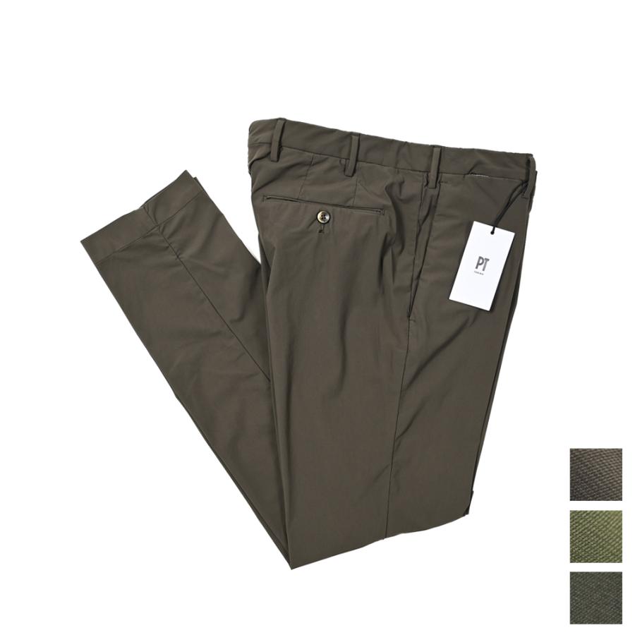 PT TORINO Active SKINNY FIT スキニーフィット スラックス スーパーストレッチパンツ ノータック 高機能ナイロン KINETIC FABRIC : ペッピーノ ...