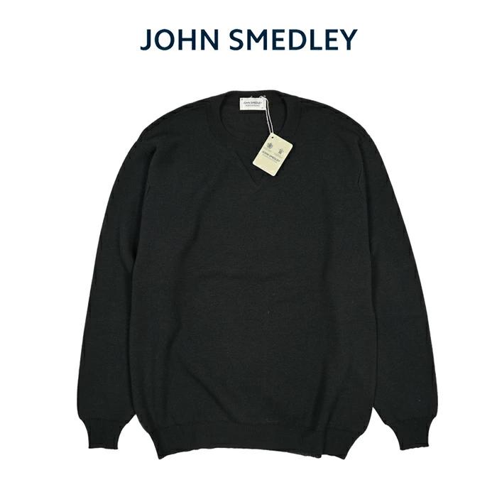 JOHN SMEDLEY（ジョンスメドレー） ジョンスメドレー / GONSON エクストラファインメリノウール100% ダブルジャガードハイ ...