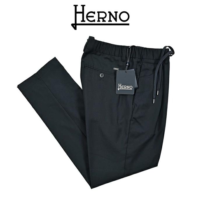 《新春初売り》 ヘルノ HERNO 2024-25 秋冬新作 イージーパンツ ワンタック スラックス パンツ 秋冬 ポリエステル レーヨン ネイビーMADE IN ITALY : 412998 ...
