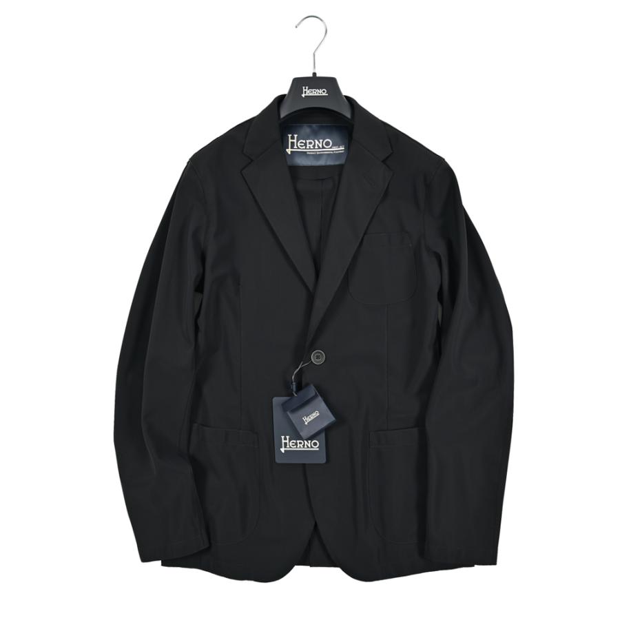 【2025年 春夏新作】 ヘルノ HERNO FIRST-ACT ブレザー ストレッチ イージージャケット 2Bシングル ライトアウター 超軽量 形状記憶 防シワ 2色展開 : 415690 ...