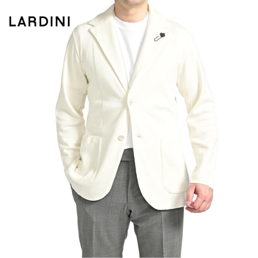 LARDINI 2Bシングルニットジャケット 春夏秋 コットン100% ホワイト / メンズ ラルディーニ 25SS新作 : Peppino by GUARDAROBA - 通販 ...