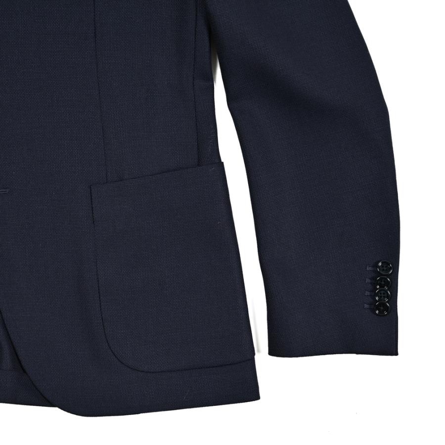 LARDINI 2Bシングルテーラードジャケット ノッチドラペル ウール LARDINI 2Bシングルテーラードジャケット ノッチドラペル ウール