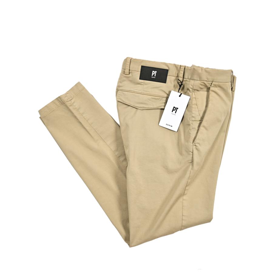 PT TORINO DENIM JUNGLE SKINNY FIT ノータックストレッチコットンパンツ 春秋 ベージュ PT05 / メンズ ピーティートリノデニム : Peppino by ...
