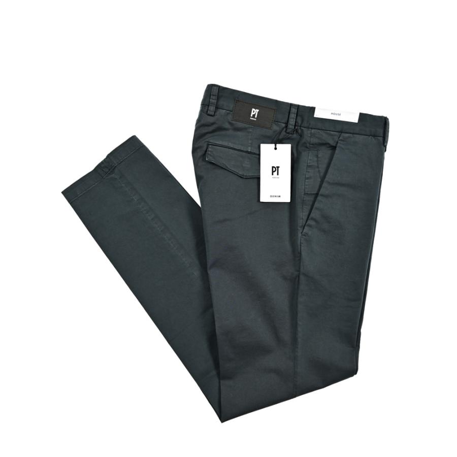 PT TORINO DENIM HOUSE ストレッチコットン スリムパンツ ノータック 春夏秋 ネイビー / PT05 メンズ ピーティートリノデニム : Peppino by ...