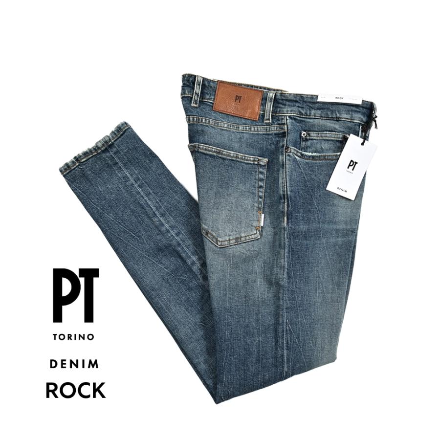 PT TORINO DENIM ROCK (SKINNY FIT) デニム ジーンズ ストレッチ ウォッシュドブルー / PT05 メンズ ピーティートリノデニム : Peppino by ...