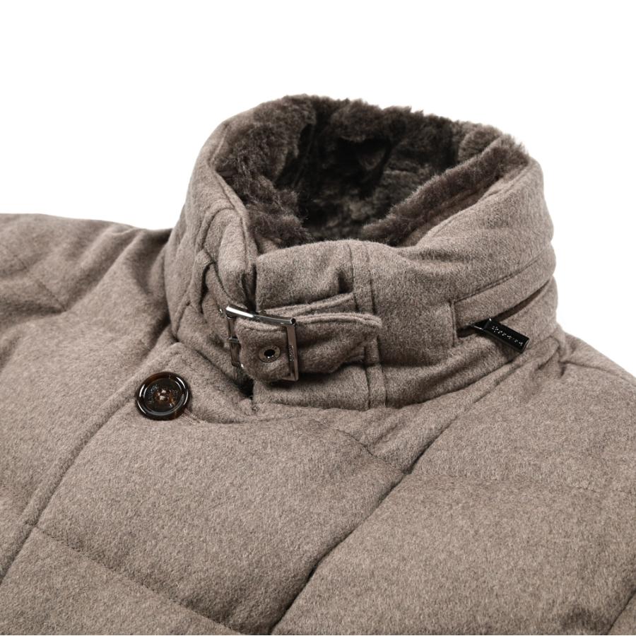 MOORER（ムーレー） ムーレー / ZARBO-LS9 カシミヤ混ウール スタンドカラーダウンコート / セール対象 : ペッピーノ - 通販 - Yahoo!ショッピング