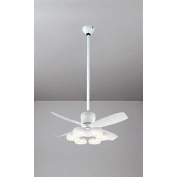 照明 おしゃれ オーデリック ODELIC シーリングファンライト DCモーターファン 4枚羽根 白色 WF811P2 器具本体 WF733P1 延長パイプ[長さ:90cm] WF297LR ...