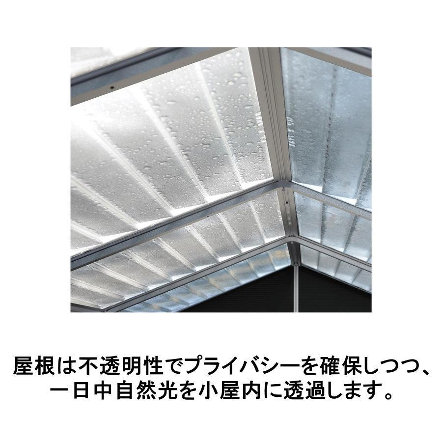 物置 収納庫 パルラム社（Palram） カノピア（Canopia） ルビコン（Rubicon） 6×8 幅185cm×奥行229cm 組立式 小屋 多機能 耐久性 両開き シンプル ...