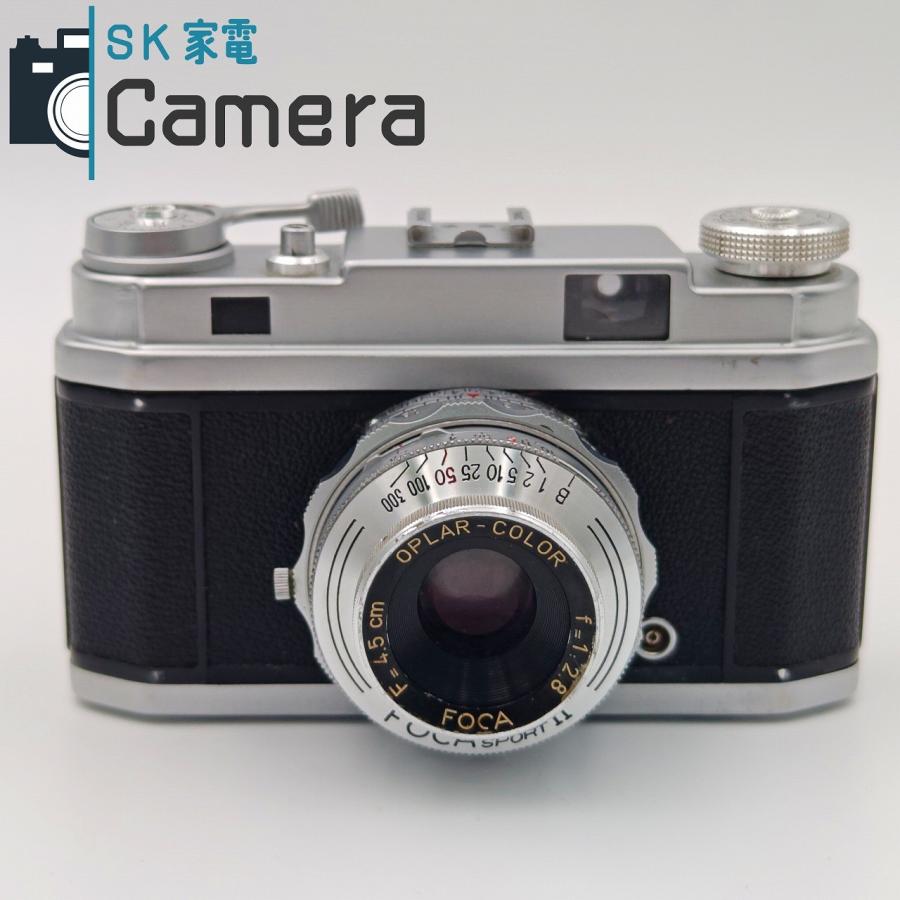 【中古】 FOCA SPORT II OPLAR-COLOR 4.5cm F2.8 フォカ MADE IN FRANCE : SK家電 ヤフー ...