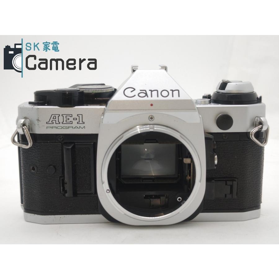 Canon AE-1 PROGRAM シルバー キャノン シャッター 露出動作 鳴き無 : SK家電 ヤフーショッピング店 - 通販 - Yahoo!ショッピング