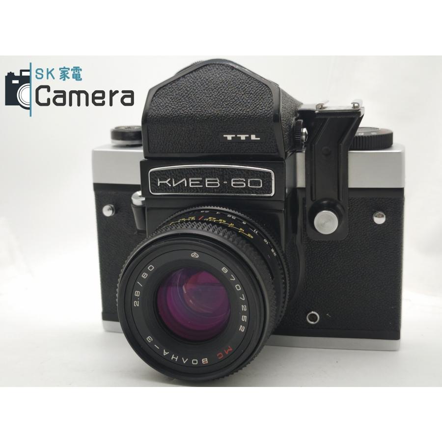 Kiev-60 TTL + VOLNA MC VOLNA-3 80mm F2.8 シャッター 露出 動作 キエフ : SK家電 ヤフー ...