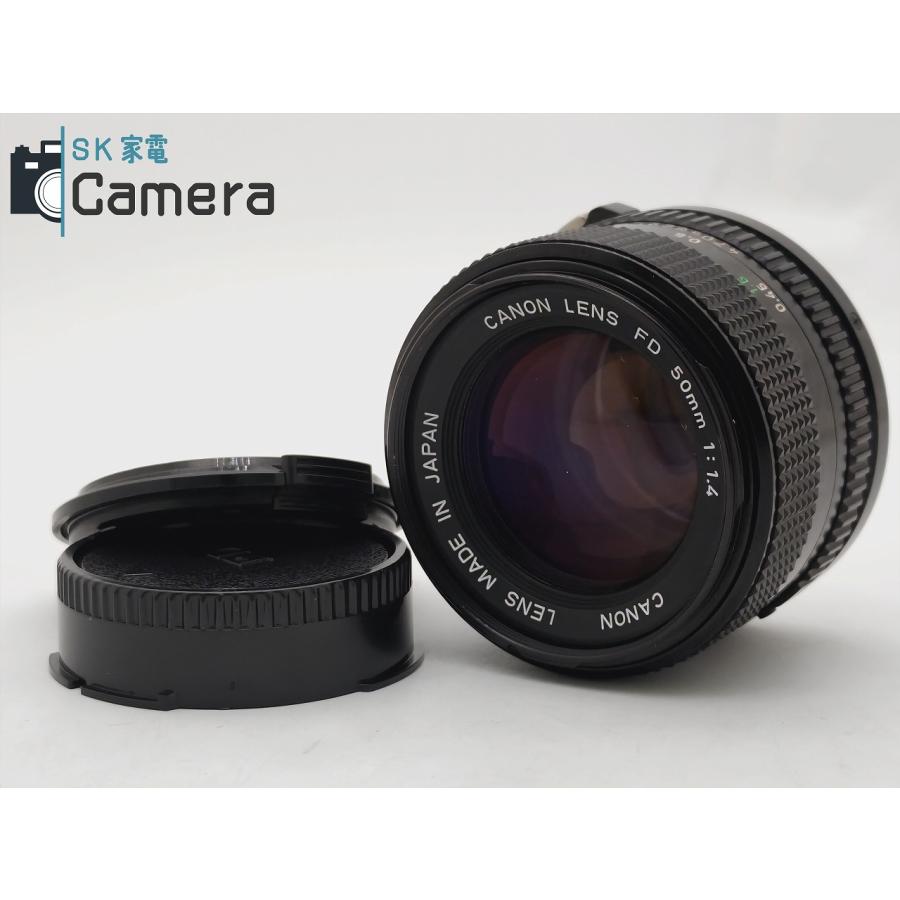 Canon NEW FD 50mm F1.4 キャノン キャップ付き : SK家電 ヤフーショッピング店 - 通販 - Yahoo!ショッピング
