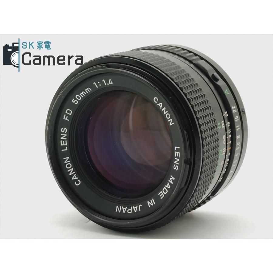Canon NEW FD 50mm F1.4 キャノン キャップ付き : SK家電 ヤフーショッピング店 - 通販 - Yahoo!ショッピング