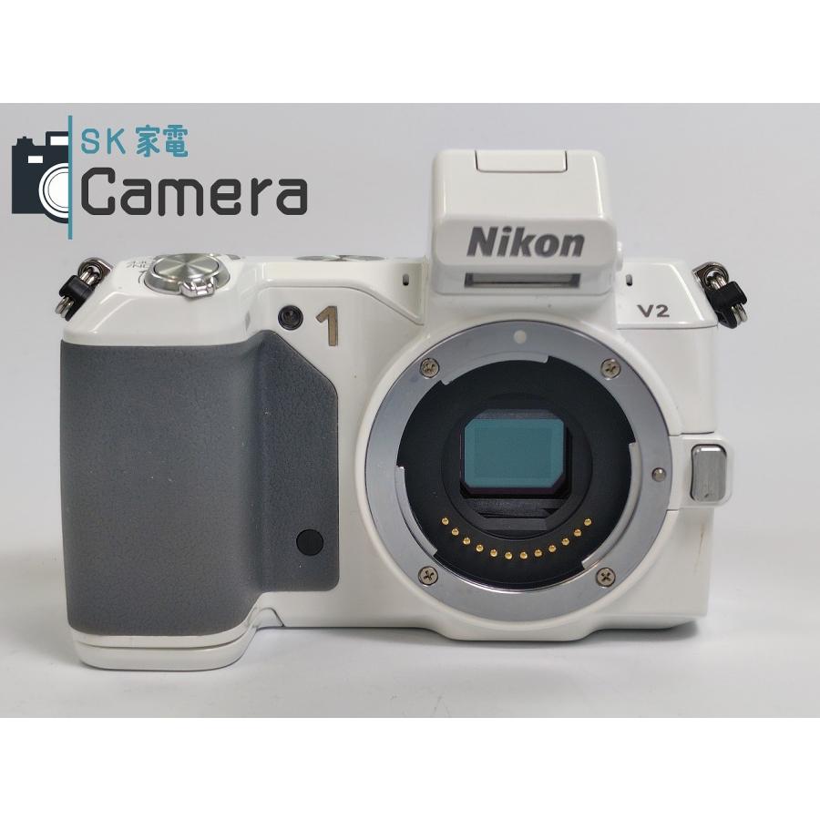 【美品】 Nikon 1 V2 ホワイト 電池 説明書 付 ニコン : rc-itccnaudgc6g-jiqf : SK家電 ヤフーショッピング店 - 通販 - Yahoo!ショッピング