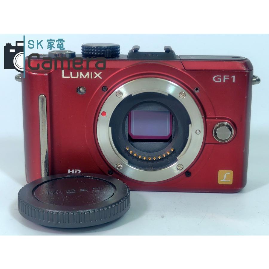 Panasonic LUMIX DMC-GF1 レッド ルミックス ミラーレス一眼レフ 電池付 : SK家電 ヤフーショッピング店 - 通販 - Yahoo!ショッピング