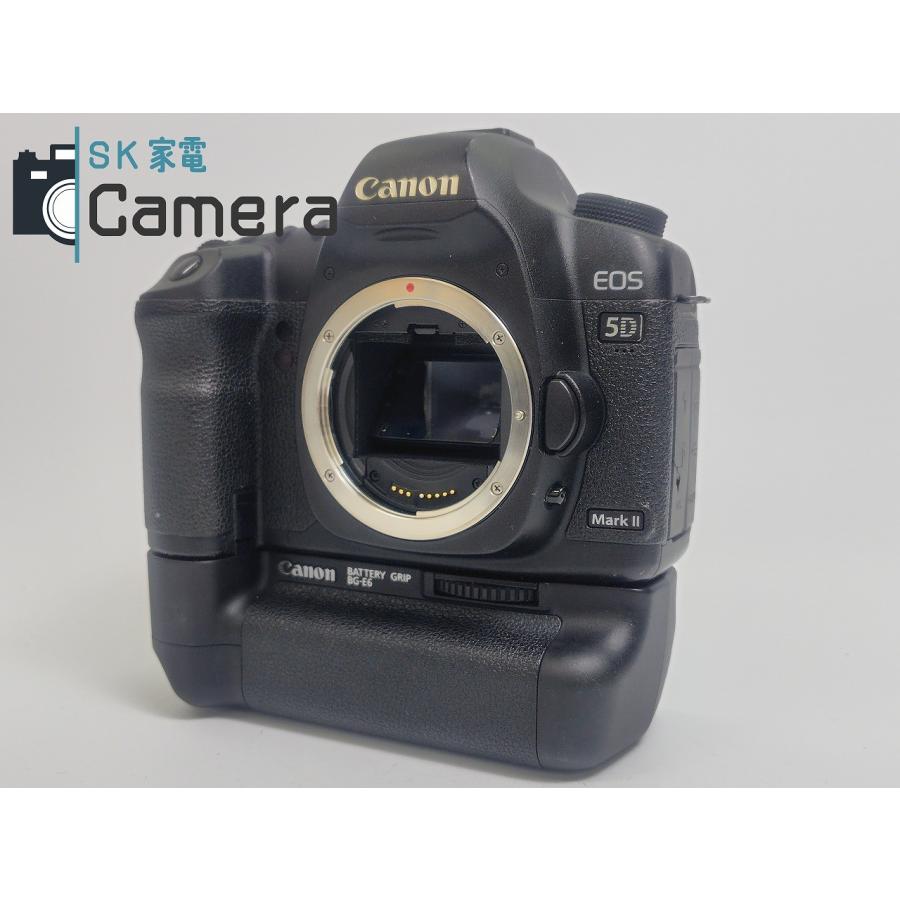 【中古】 Canon EOS 5D Mark II BATTERY GRIP BG-E6 キャノン 電池2個付 MarkII マーク2 : rc-itqrisdkr85w-pv3u : SK ...