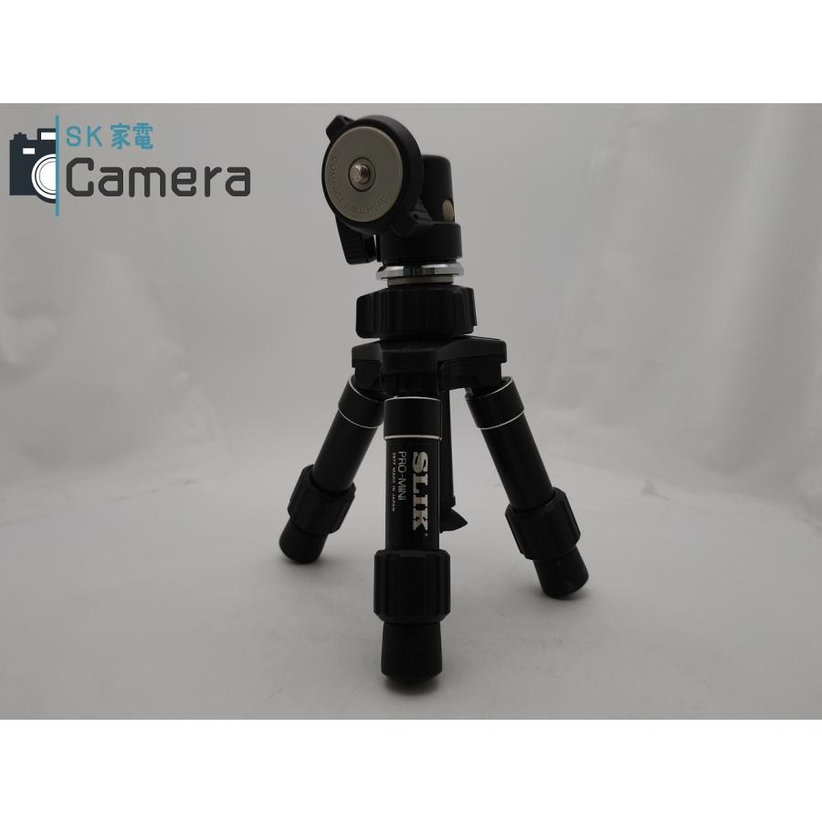 SLIK PRO-MINI 3977 スリック 三脚 : SK家電 ヤフーショッピング店 - 通販 - Yahoo!ショッピング