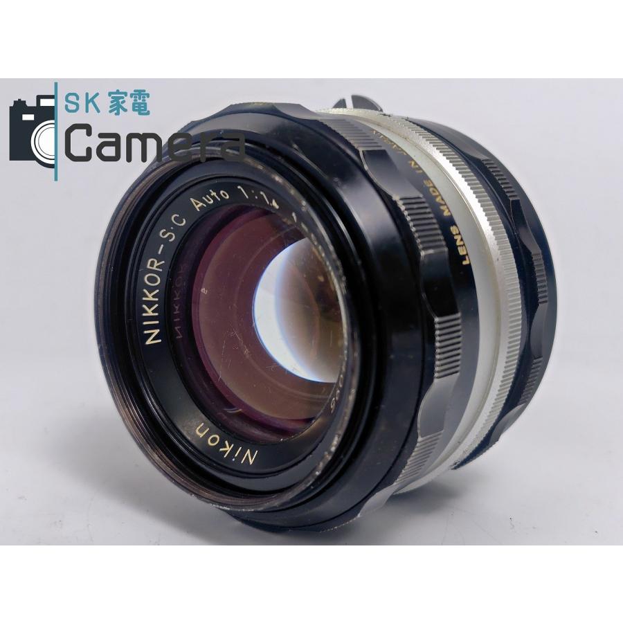 【中古】 Nikon NIKKOR-S・C Auto 50mm F1.4 非Ai ニコン 現状品 : SK家電 ヤフーショッピング店 - 通販 - Yahoo!ショッピング